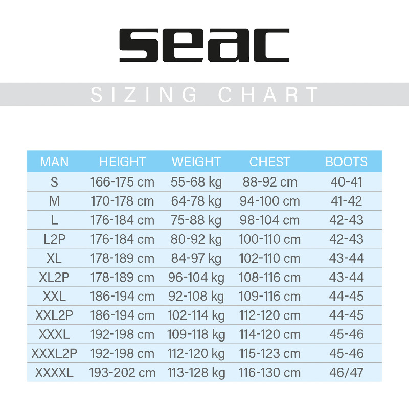 Seac Warmdry Drysuit | 4mm Neoprene | Dive Right In Scuba